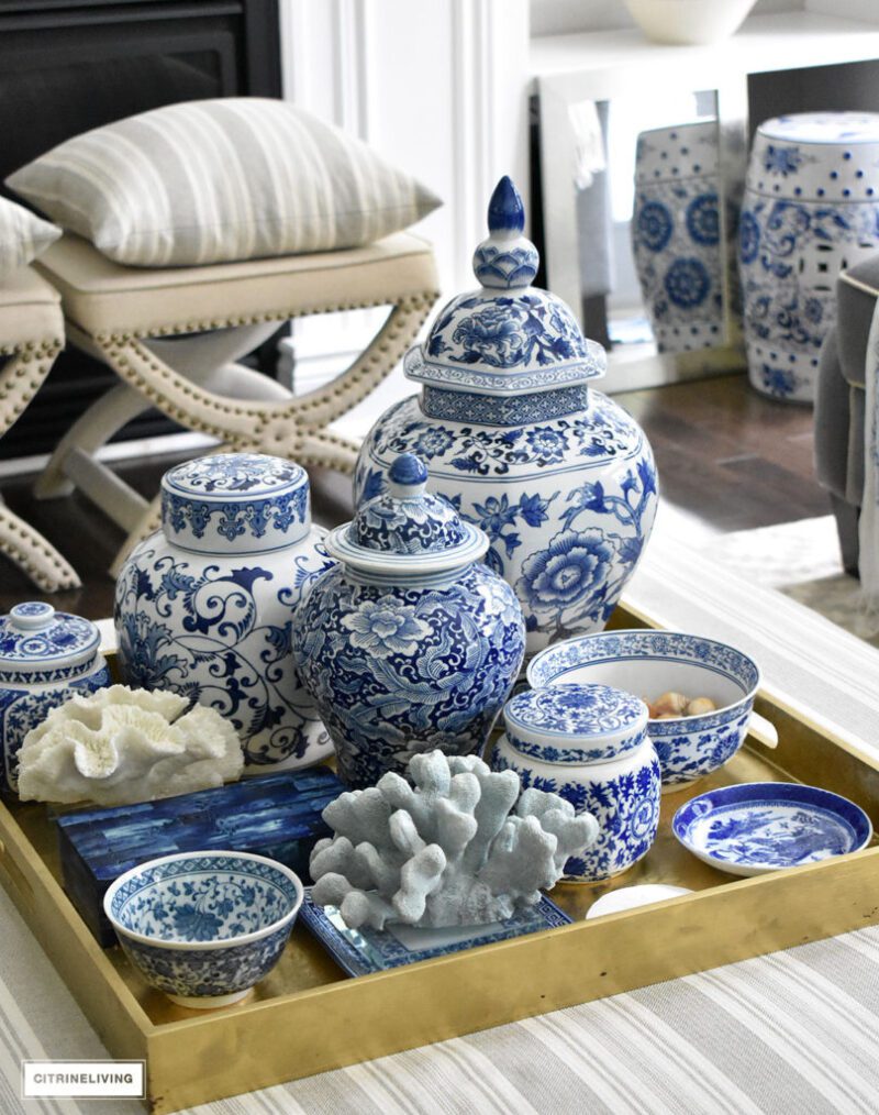 Elegant Ways To Decorate Using Ginger Jars - Blush & Pearls