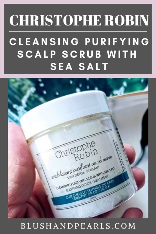 Christophe Robin Cleansing Purifying Scrub With Sea Salt - Blush & Pearls